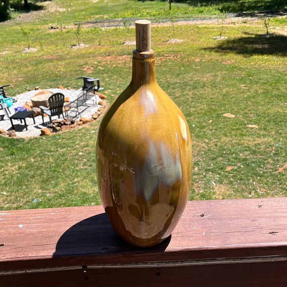 Accents | Mustard Yellow Vase Decor | Poshmark